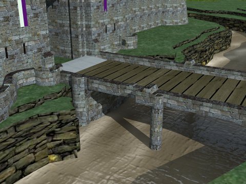 Medieval castle - Norman style