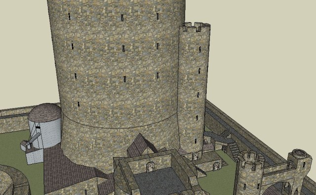 Medieval castle - Saracen style