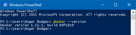 Docker on Windows 10 - Introduction guide