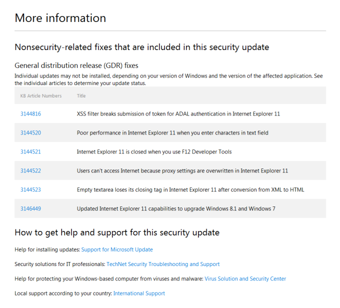Windows security updates come with ads? Let's check.