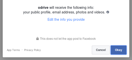 Odrive cloud sync - Thunderstruck