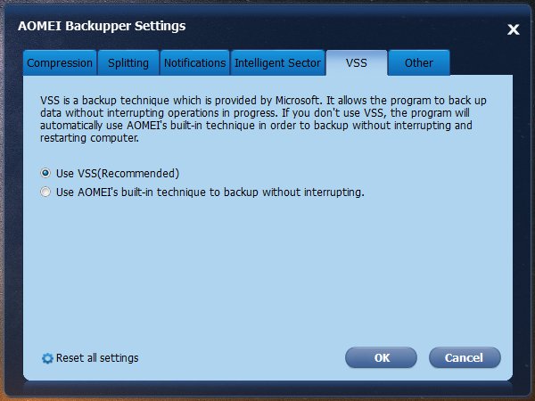 AOMEI Backupper review - Needs more resilience