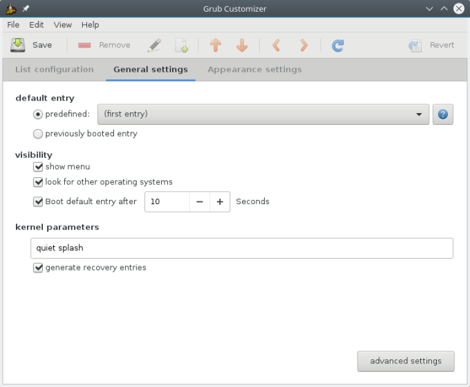 Grub Customizer Grub Configuration With Style 2451