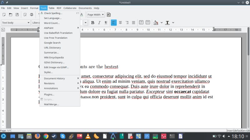 Best Linux applications (2018)