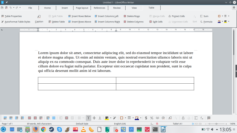 LibreOffice 6.0 - Goodness, Gracious, Great Fonts of Fire!