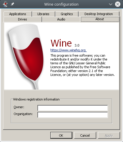 WINE 3.0 - Better but not good enough