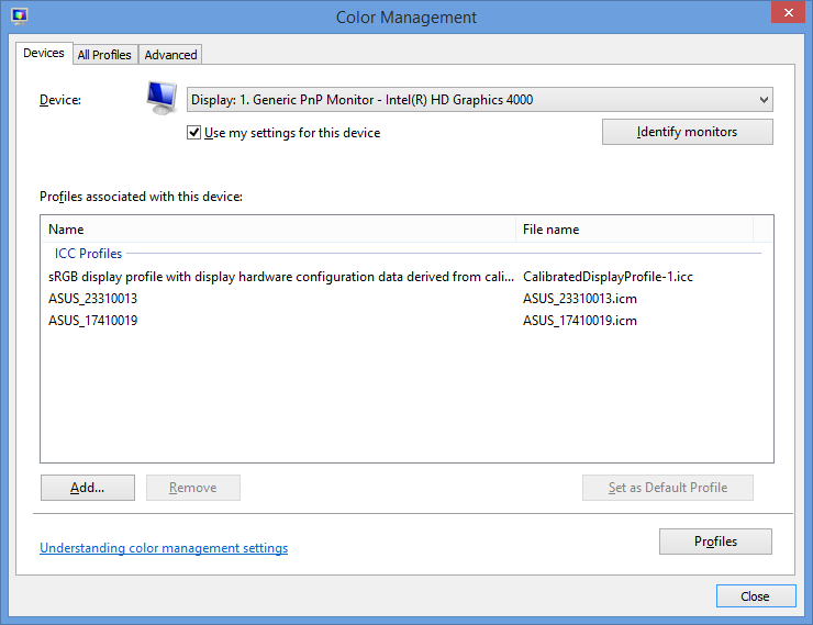 How to calibrate display in Windows - colors suddenly wrong