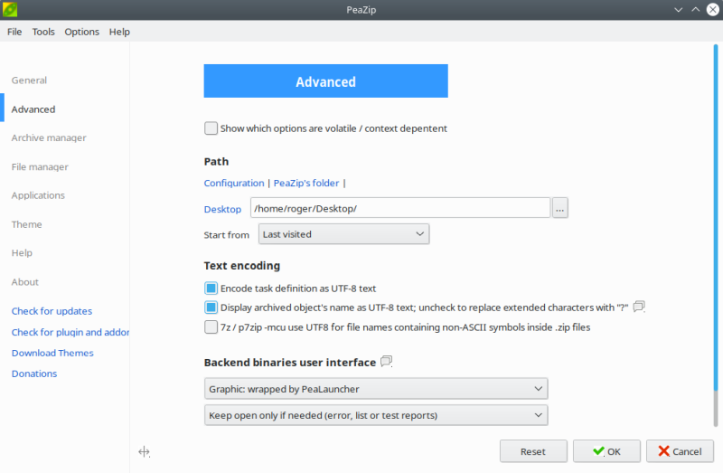 PeaZip - Versatile, powerful and just a wee buggy