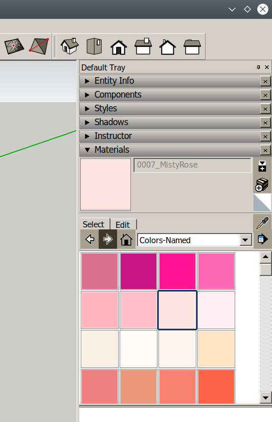 How To Manage Colors In Complex Models In SketchUp