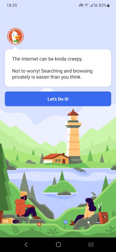 DuckDuckGo browser - Capable, noisy, and not strict enough