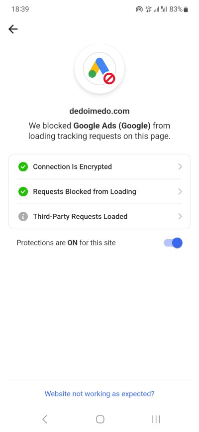 DuckDuckGo browser - Capable, noisy, and not strict enough