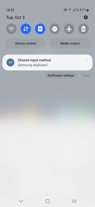 Samsung A54, one month later, fresh impressions