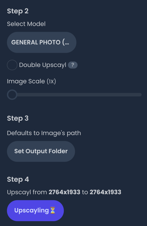 How to upscale images by hand (in Linux)