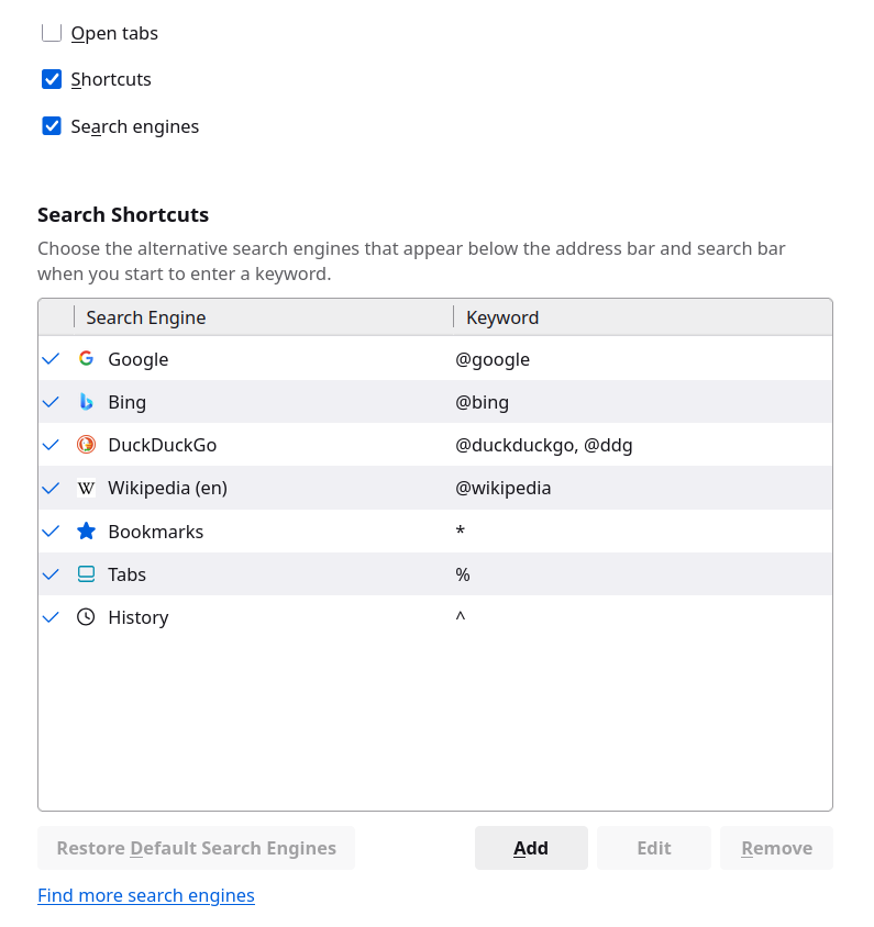 Google search without AI plus custom Firefox search engine