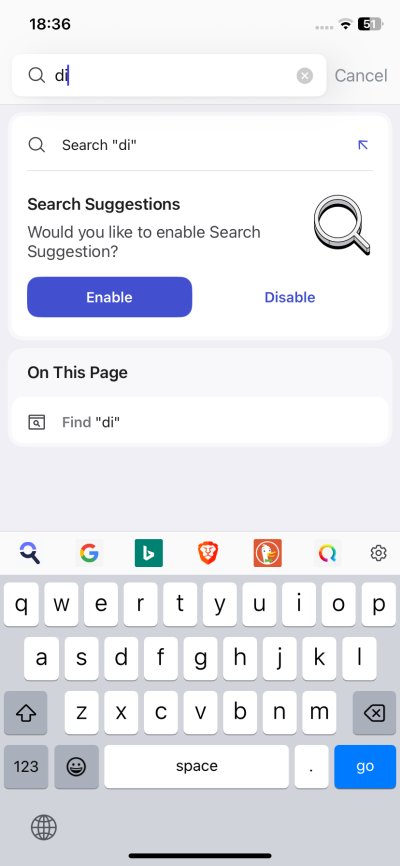 Brave browser on the iPhone - Very, very interesting