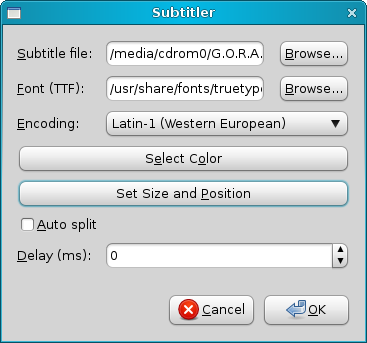 Working with subtitles (create, edit, embed) in Linux