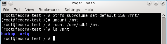 How to create and use BTRFS snapshots - Tutorial