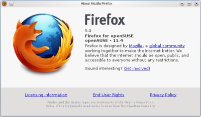 About Firefox About