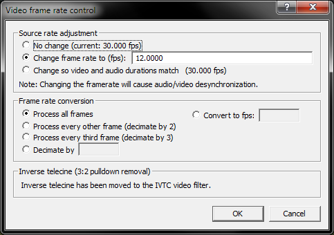 How to record slow-motion video and audio in VirtualDub
