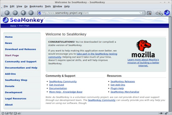 Seamonkey Internet suite review - Hmm