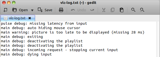 VLC secrets: Logging and how it helps with bad files