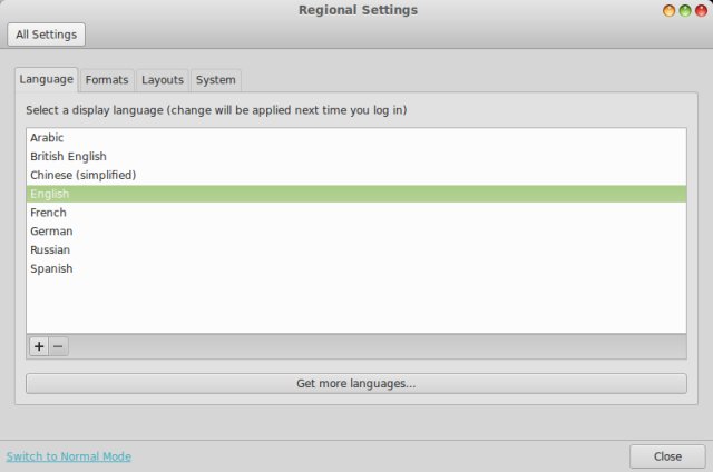 How to fix language and date settings in Ubuntu family