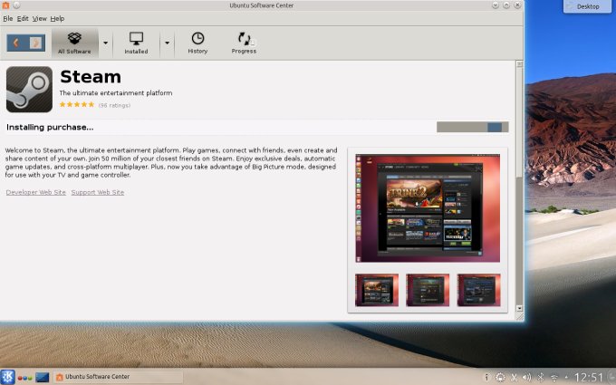 How to install Steam in Kubuntu - tutorial