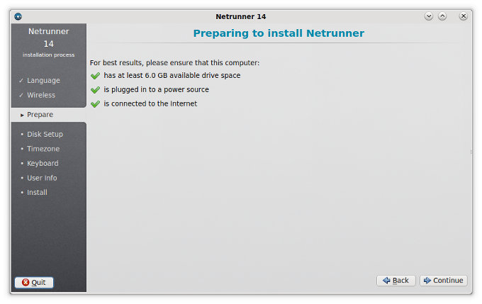 Netrunner 14 Frontier review - Quite all right