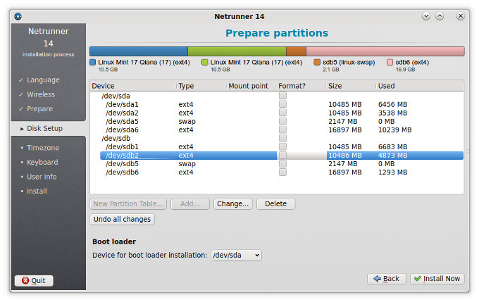 Netrunner 14 Frontier review - Quite all right