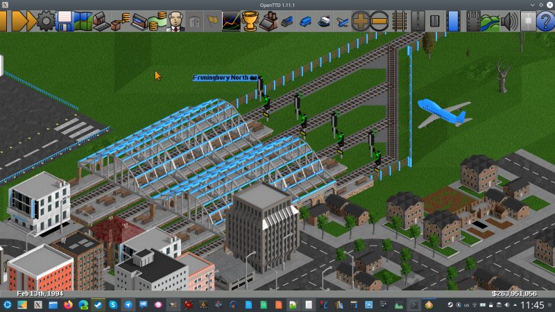 Play OpenTTD with HD graphics