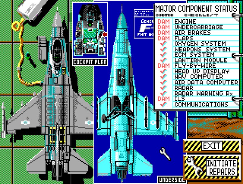 F-16 Combat Pilot, now in glorious EGA!